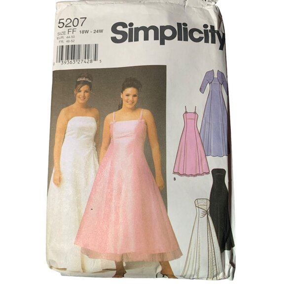 Simplicity | Other | Simplicity 527 Womens Formal Dress Sewing Pattern ...